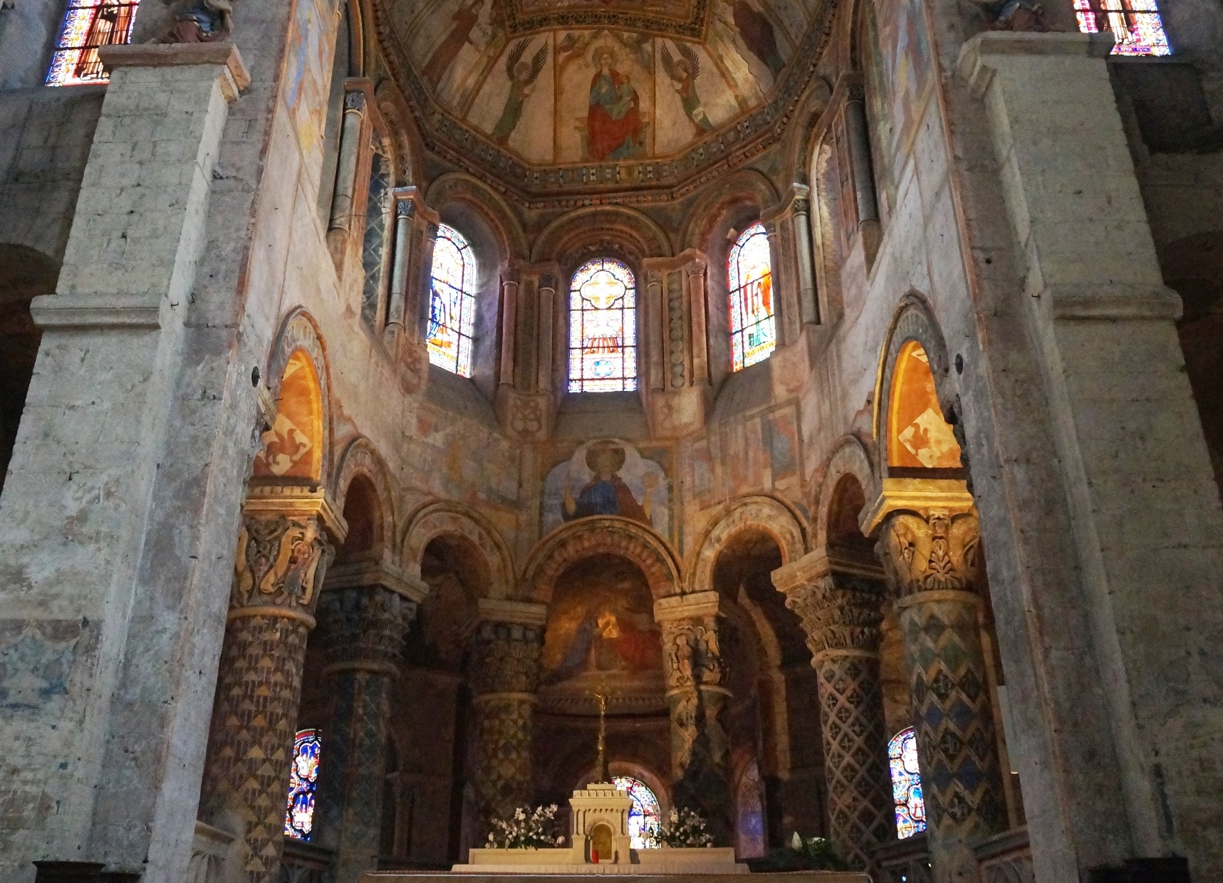 Poitiers, église Sainte-Radegonde (chœur) – ArmmA
